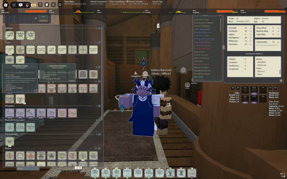 Whistling Periapt 2 (Duke Relic) - Deepwoken