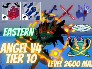 Angel V4 T10 - Level 2600 Max | Dragon Equipped | Sanguine art | CDK ...