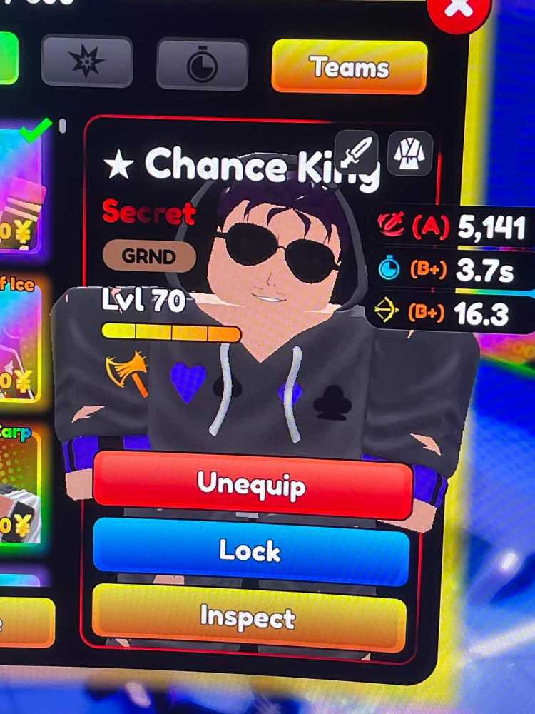 Anime Defender (Roblox) - Chance King Evolve (Random Stats)