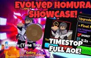 AA | HOMURU EVOLVED | STATS ATLEAST A- AND ABOVE HOMURA Time Traveler