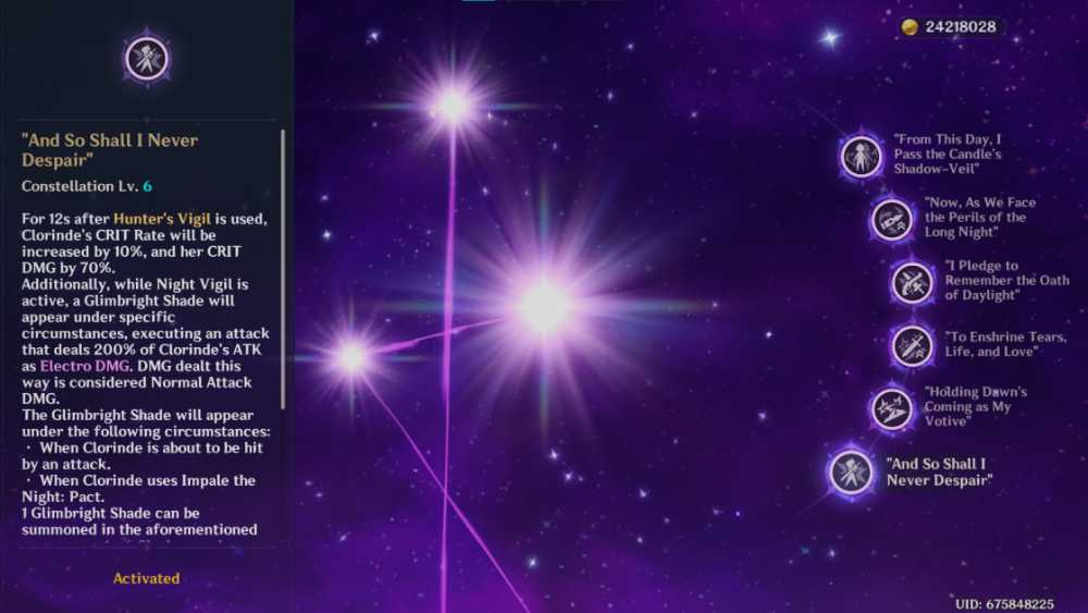 [NA] C6 CLORINDE + SIG R1 ABSOLUTION genshin