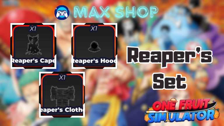 Reaper's Set - One Fruit Simulator | Best Deal