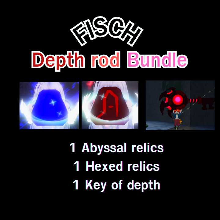 Fisch Rod of the Depths Bundle Abyssal + Hexed + Key (for low tax)