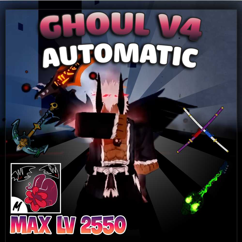 [ Blox Fruit ] GOD + CDK + SOUL GUITAR + SANGUINE ART + V4 GHOUL FULL ...