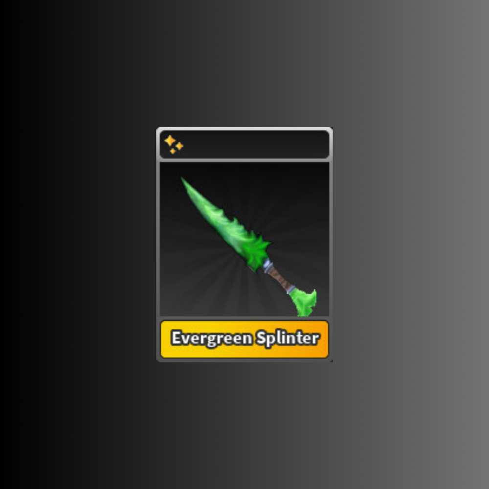 Evergreen Splinter Survive The Killer
