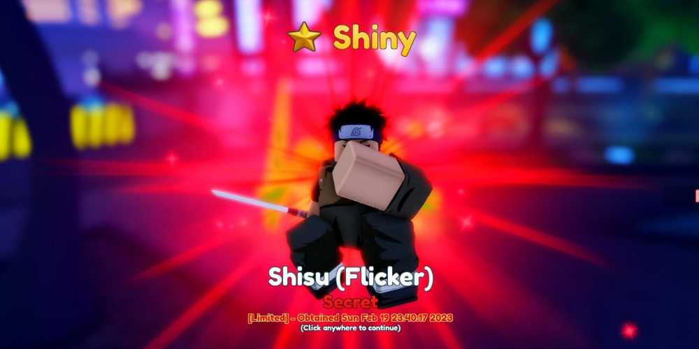 Shiny Shisu ( Flicker ) EVO - Anime Adventures