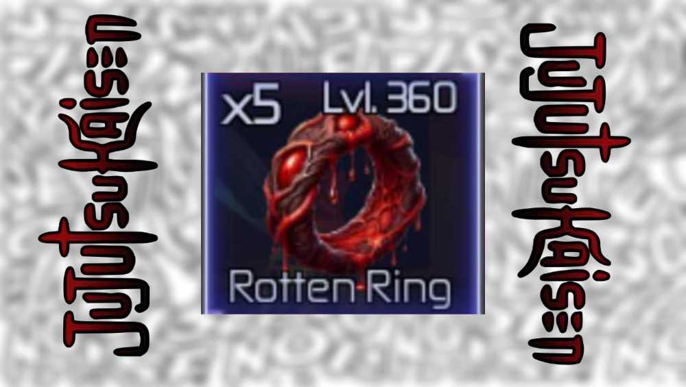 Rotten Ring ( Armor Ring ) - [ Jujutsu Infinite ]item trade