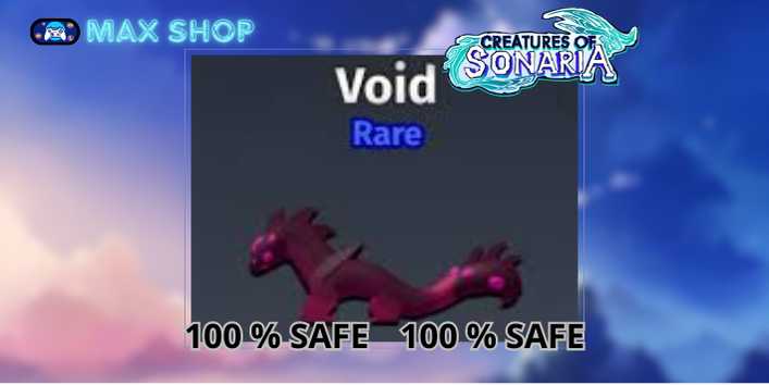 Void plushie - Creature of Sonaria | Best Deal