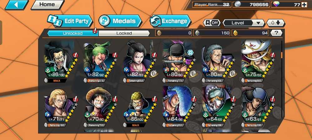 001 [Global] 3 Extreme Roger Max, Akainu Max, Zoro Ashura | Izo, Young ...