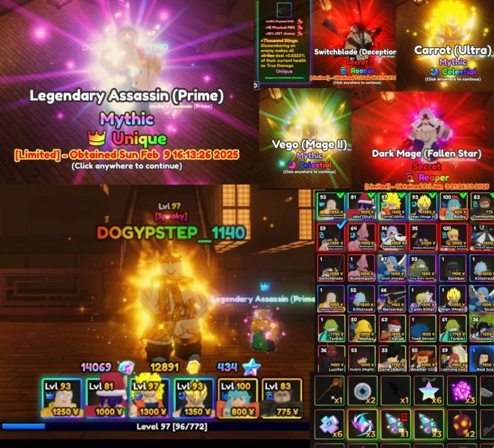 |Anime Adventure|Unique Sakamoto|Clean Unverified Account\Instant delivery|