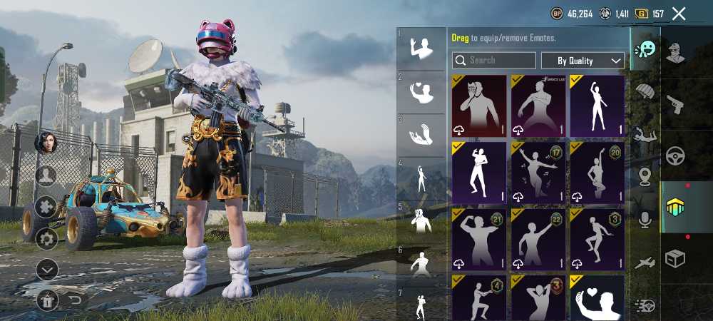 ACCOUNT LEVEL 62 48 OUTFIT SET M416 GLACIER LEVEL 1 CYCLE 3 SET MYTHIC ...