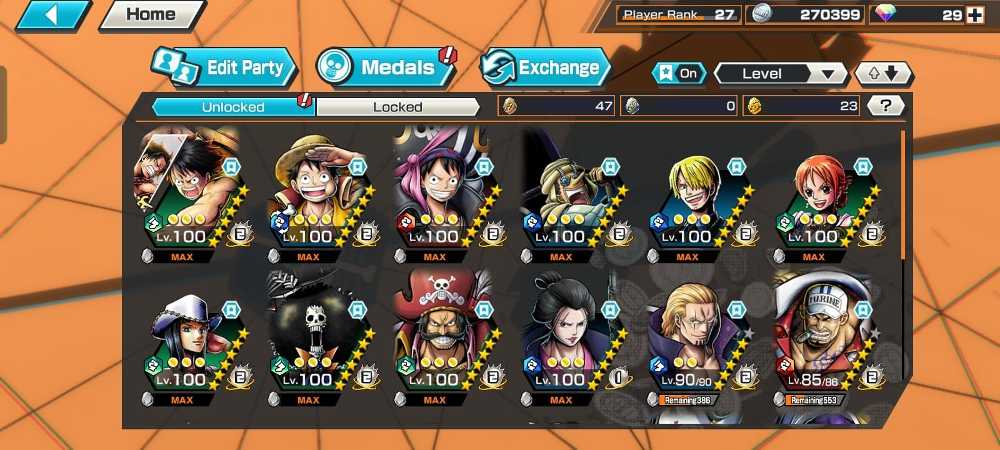 001 [Global] 3 Extreme | Extreme Luffy(Max) | Extreme Roger(Max ...