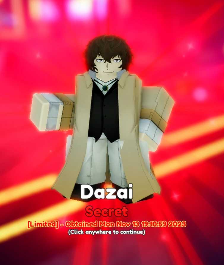 Inhuman/Dazai Unevo || Anime Adventures