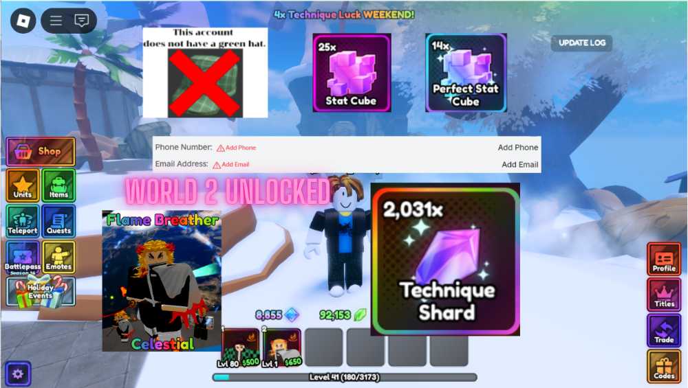 ACC (Unlocked World 2) Starter 2031 Reroll 8800 Jewel 90000 Gems ...