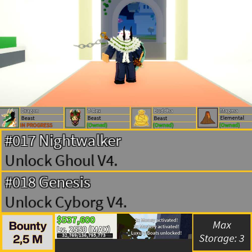 4 Permanent Fruits (Dragon, Trex, Buddha, Magma) - Shark Anchor ...