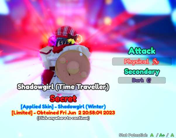 SHADOWGIRL - A/A+/A - ANIME ADVENTURES