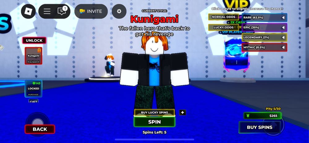 ROBLOX | Blue Lock: Rivals | Kunigami | Ice