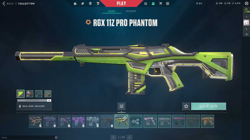 6 Knife - 76 Skins RGX 11z Pro Phantom + Celestial Fan + Magepunk ...