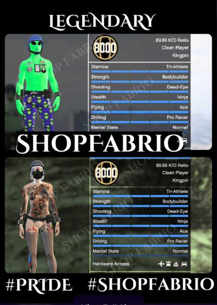 ️【PS5】 Legendary Duals | Rank 8000 + 8000 | 650 Modded cars | 40 Modded Outfits | 250+ Million ...