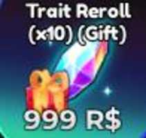 Anime Adventures - Trait Reroll x10【999R】