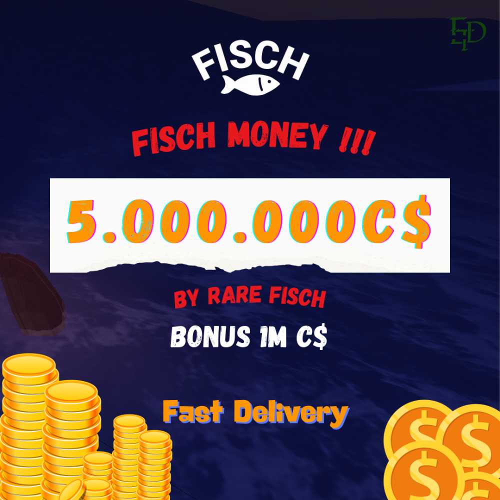 Roblox Fisch | 15M + 2M Money Coins Via Trade Rare Fish - Fast Delivery