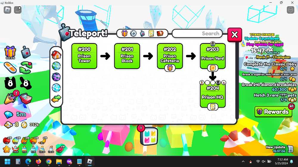 100% [Instant] [PS99] Rank 11 | Rebirth 8 | Champion | Equip Pet +63 ...