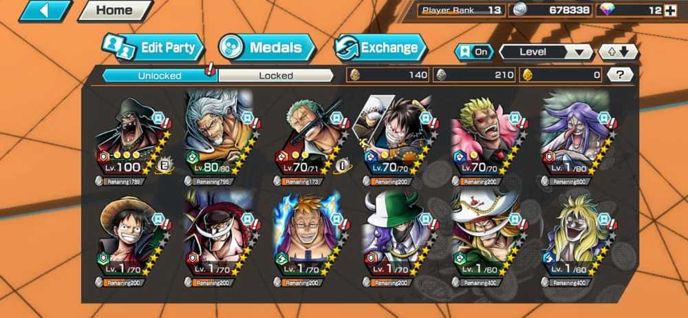 001 [Instant] Extreme Blackbeard Level Max | RAYLEIGHT OLD, ZORO DRESSROSA, LULAW, YOUNG DOFFY ...