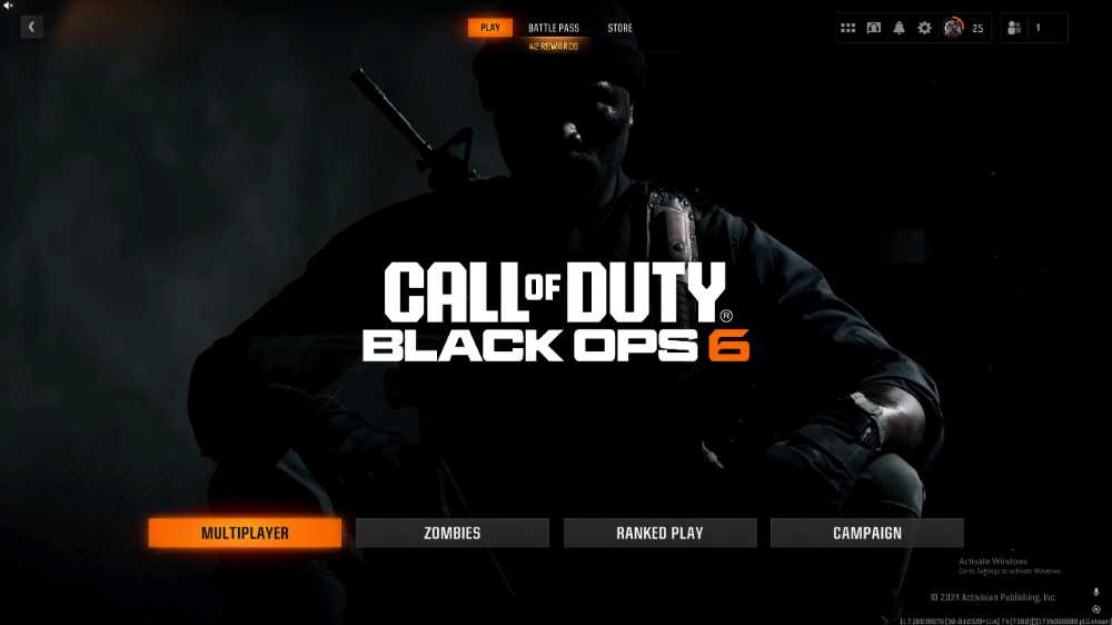 BO6 - Ready Rank 50win - 1 Gold Camo