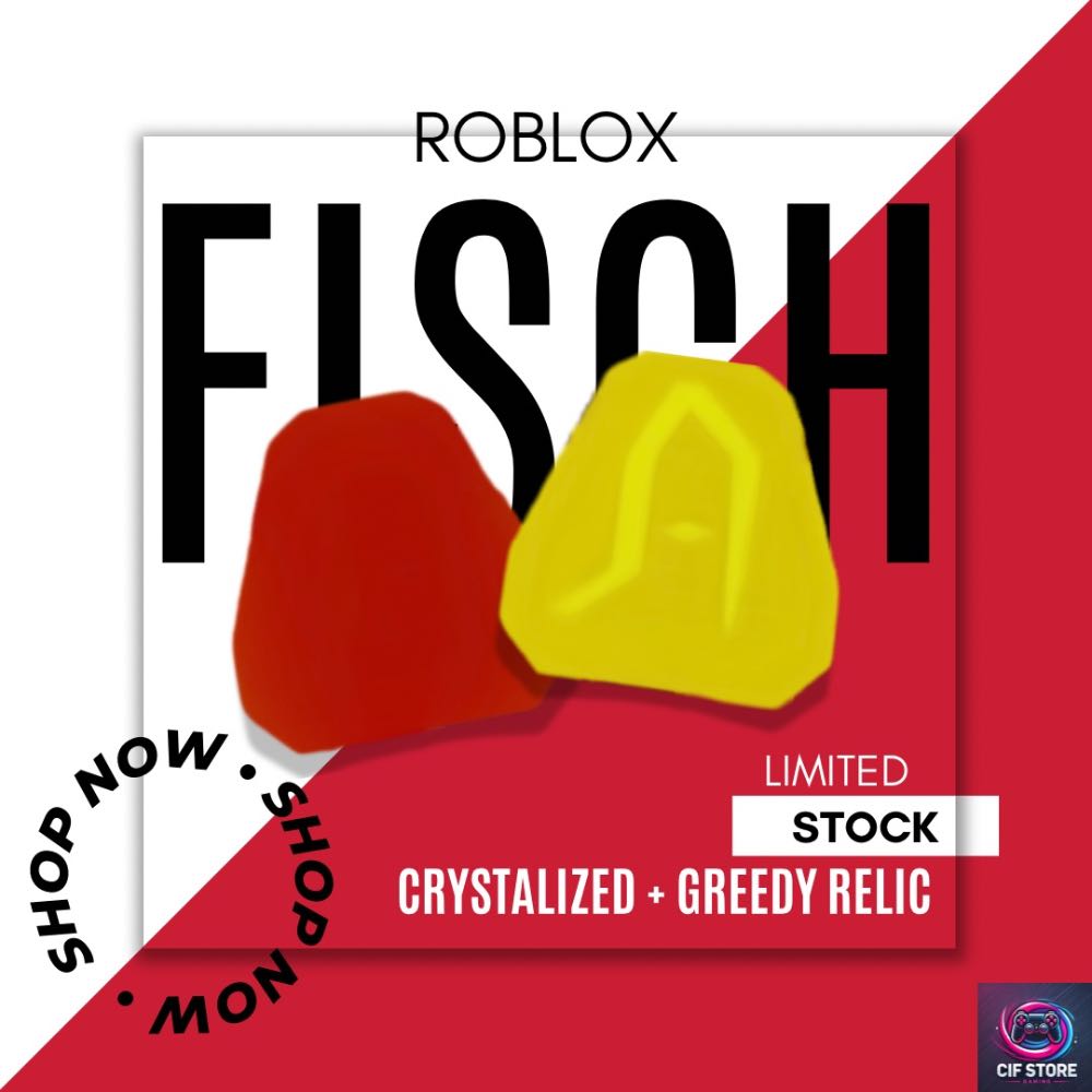 [] Fisch - Crystalized + Greedy Relic | Fast Delivery