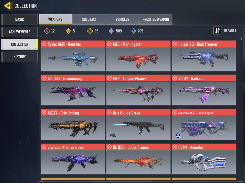 SPECIAL OFFER : 13 MYTHICS | 1 MAXED MYTHIC CHARACTER (SPECTRE) - 28 ...