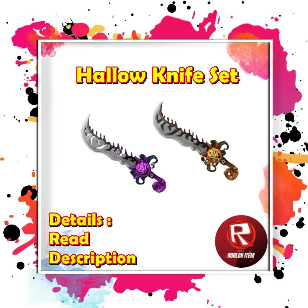 MM2 Murder Mystery 2 Hallow's Blade + Hallow's Edge