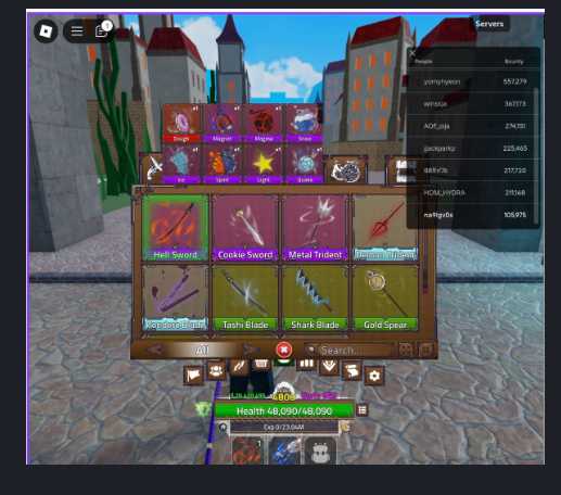 King Legacy / Dough Inventory / 26m Cash / Unlinked