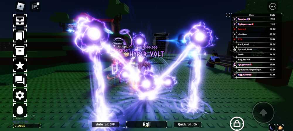 Roblox | Sol's RNG | Sols RNG | Account 1 in 7,500,000 Hyper - Volt