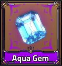 10 AQUA GEM - [KING LEGACY - ROBLOX]
