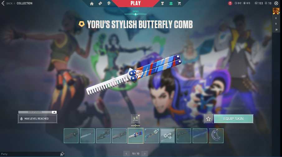 F/A 35 skins / 8 Knives / Yoru's Stylish Butterfly Comb / Luna's ...