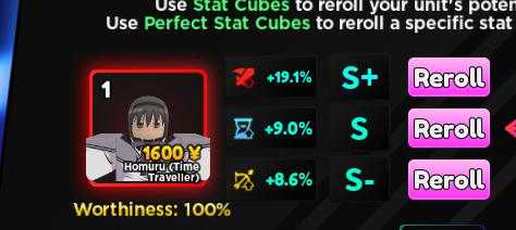 Homuru (Time Traveller) Full Stat S | Anime Adventure