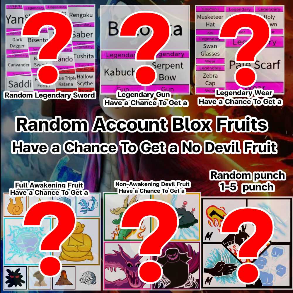 [Blox Fruits] Lv2300 | Random Devil Fruit | Random Legendary Sword ...