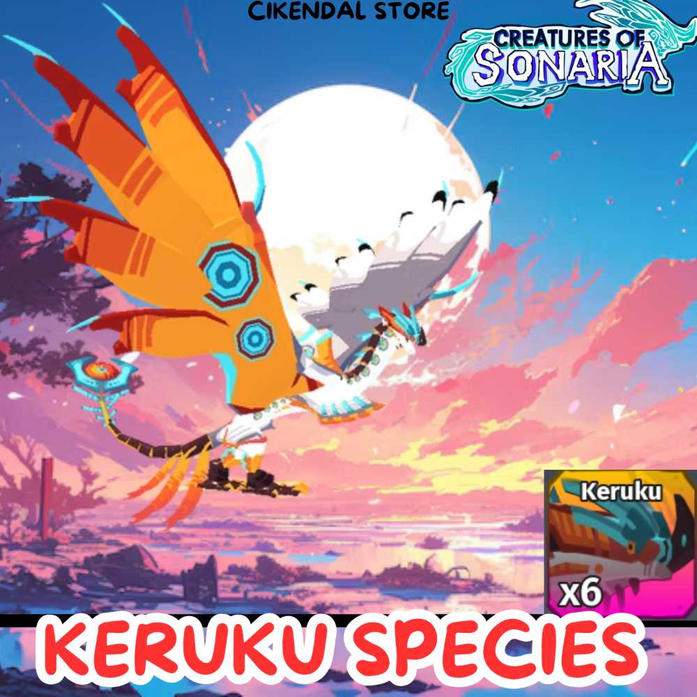 Keruku | Creatures of Sonaria |Cos + BONUS