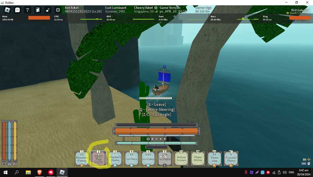 Deepwoken Ysley's Pyre Keeper 1* dmg