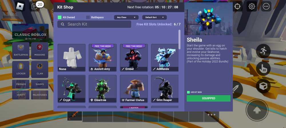 Badwars | Bed wars | Account 9 LVL Sheila
