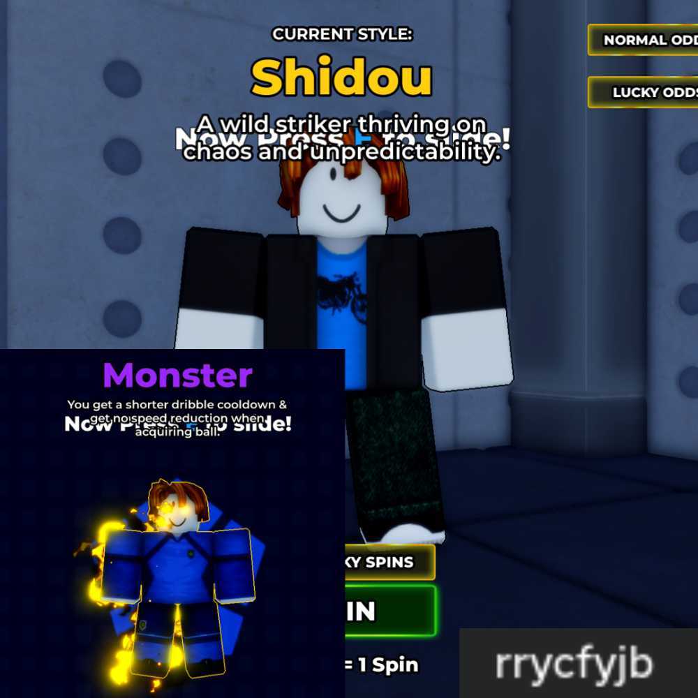 ROBLOX | Blue Lock: Rivals | Style Shidou | Flow Monster | Unverified ...
