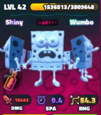 Spongebob Tower Defense | Shiny Wumbo Secret Trait Spongehenge