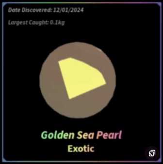 [Fisch] 2x Golden Sea Pearl