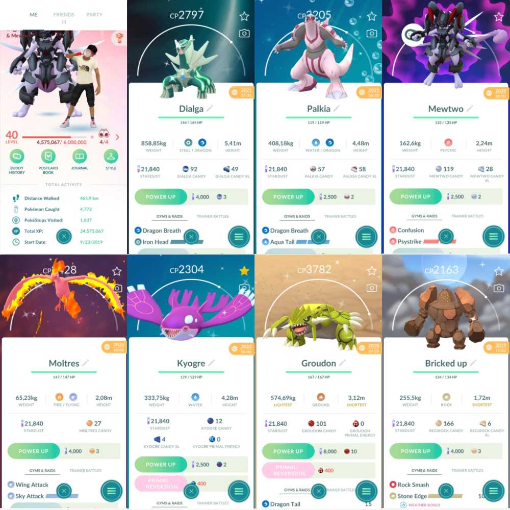 907 LV40 Armored Mewtwo Shiny: Dialga, Palkia, genesect, xerneas ...