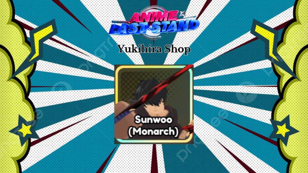 SKIN Godly Sunwoo (Monarch) | Anime Last Stand