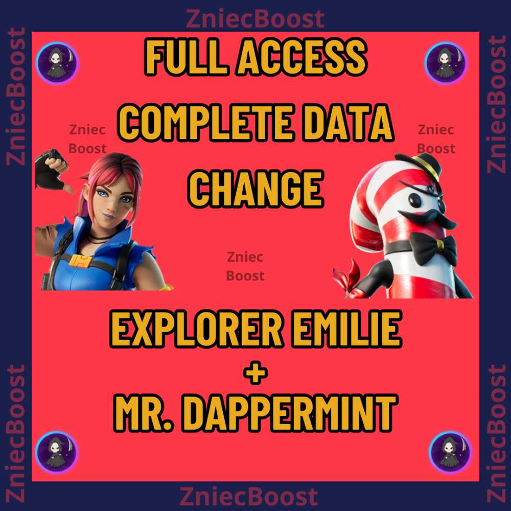 [ 2 Skin ] Mr. Dappermint + Explorer Emilie | Fresh Account | Complete ...