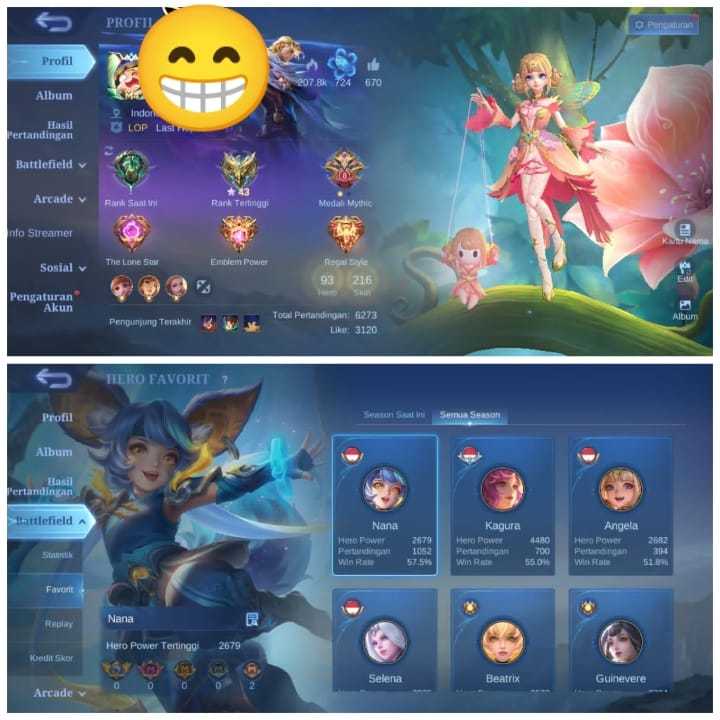 216 Skins. Collector Angela. Collector Nana. Kagura Exorcist. Sanrio Claude