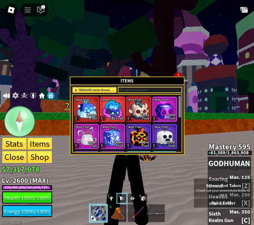 MAX LEVEL %100 Gas Inventory GHM 13K Fragmens | 7M Beli | Gas , Control ...