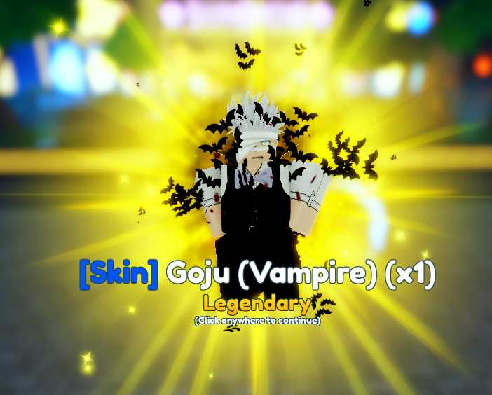 [Skin] Goju (Vampire) | Anime Adventures AA