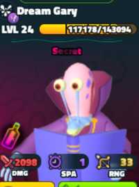 Spongebob Tower Defense | Secret Trait Dream Gary